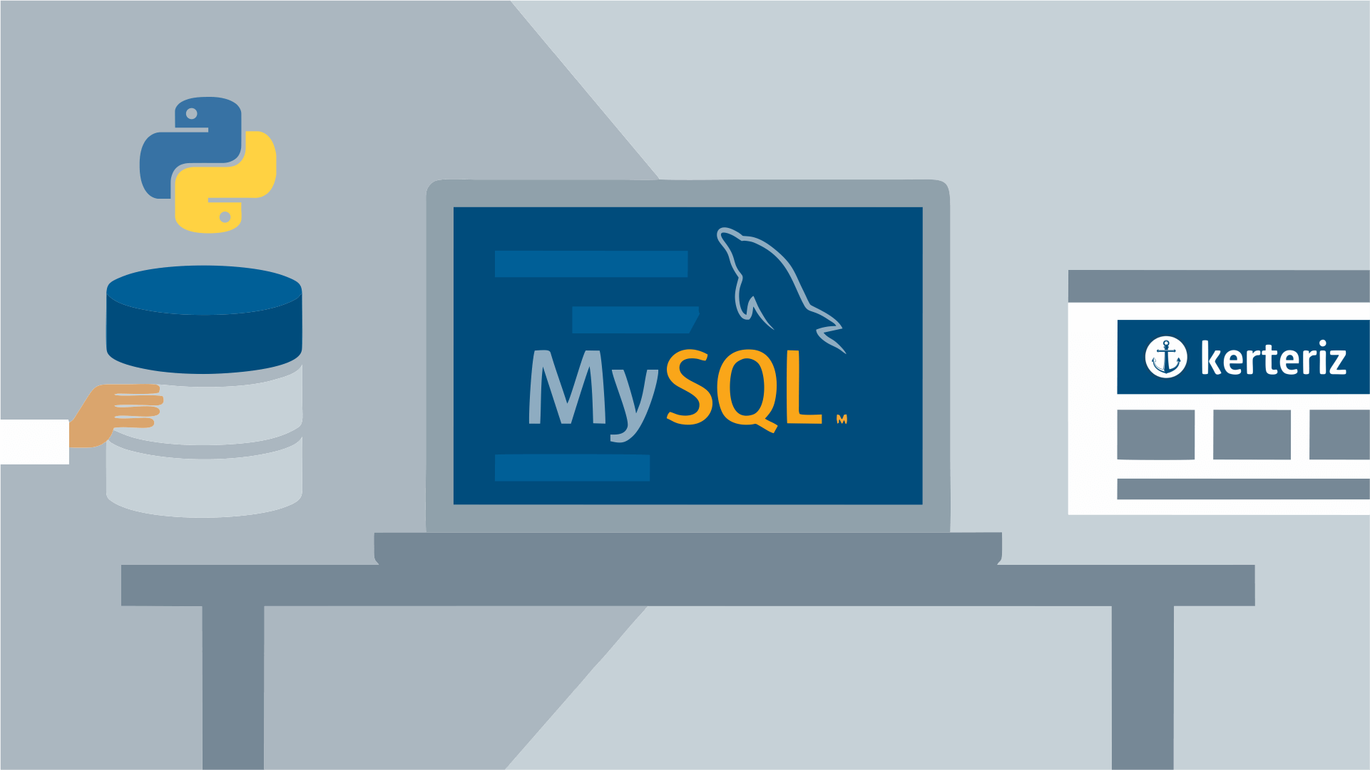 Python İle MySQL Veritabanı Bağlantısı ve SELECT,UPDATE,INSERT,DELETE ... Python İle MySQL Veritabanı Bağlantısı ve SELECT,UPDATE,INSERT,DELETE ...