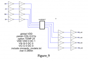 4 Bits Multiplier Design in Electric VLSI with VHDL Built Layout